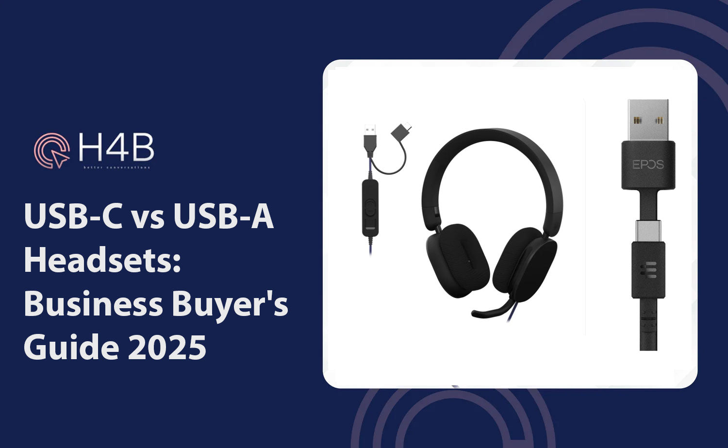 USB-C vs USB-A Headsets: Business Buyer's Guide 2025 | UK