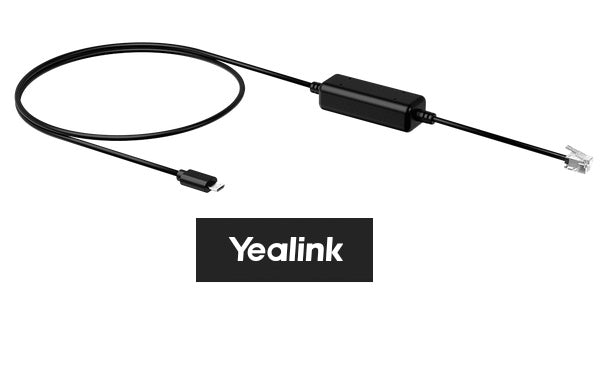 Yealink EHS40 adapter Yealink Hook Switch Jabra Sennheiser Plantronics – Headsets4business