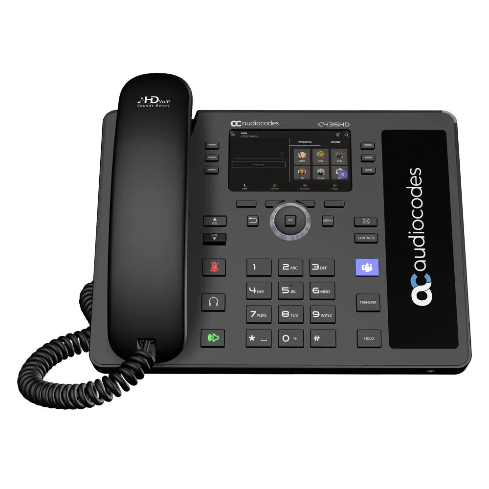 AudioCodes C435HD-R TEAMS IP Phone – Headsets4business